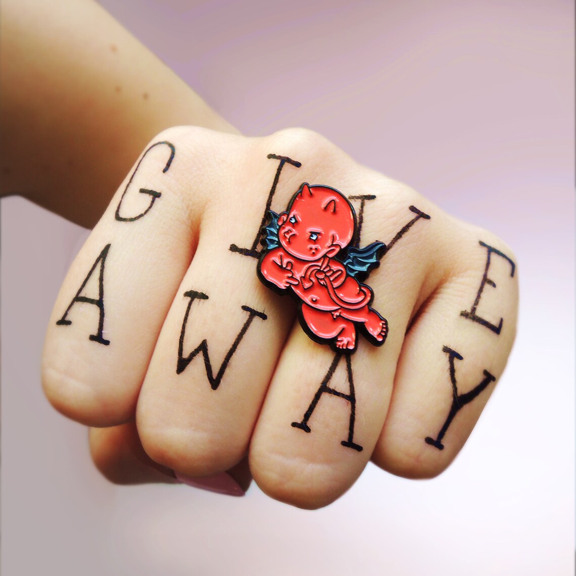 Enamel Little Devil Pin cute but evil satan lapel button - Etsy Nederland