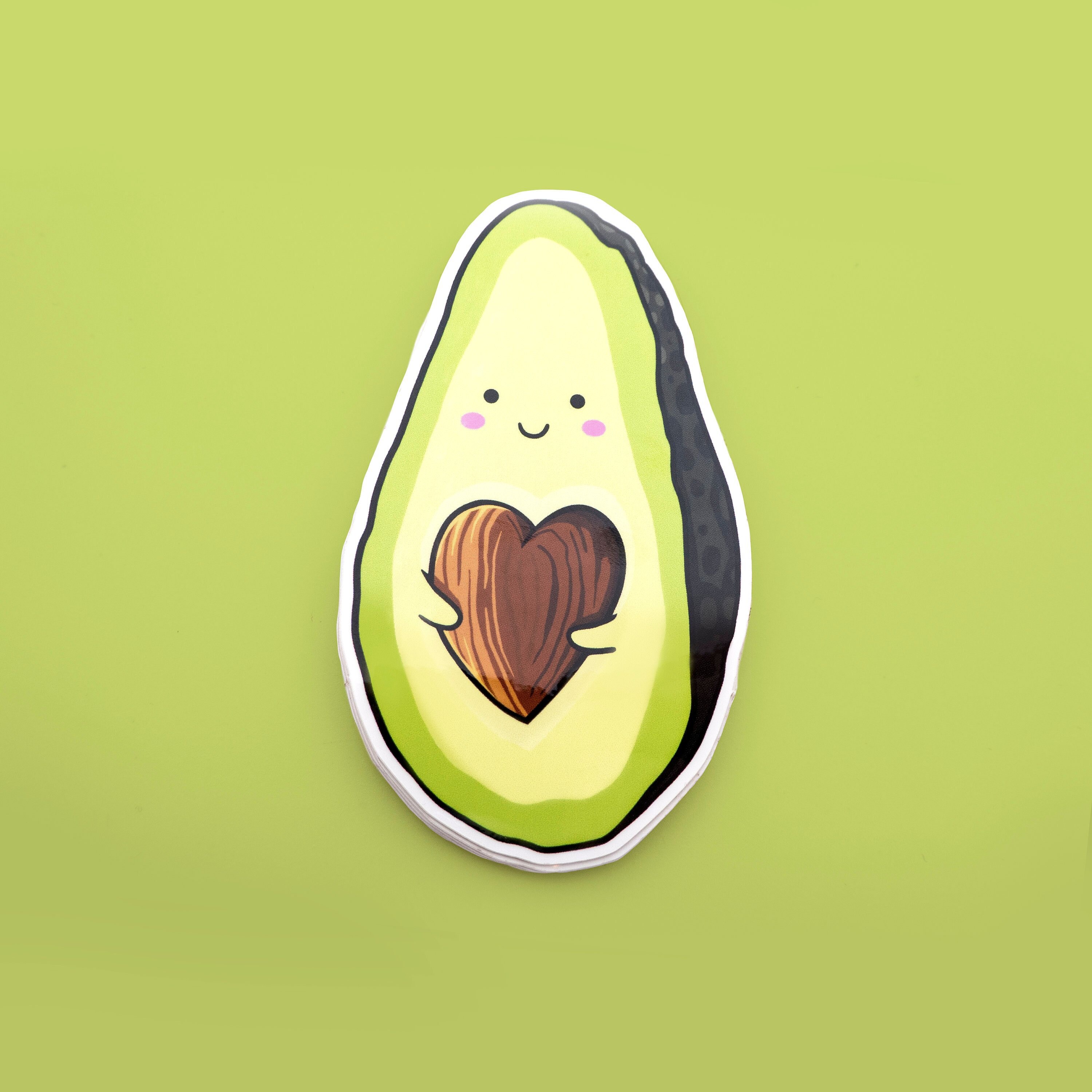 LOVACADO AVOCADO Vinyl Die Cut Sticker | Etsy