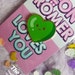 Tiny Heart Pin I LOVE YOU Pin Small Happy Heart Hard Enamel Badge - Etsy