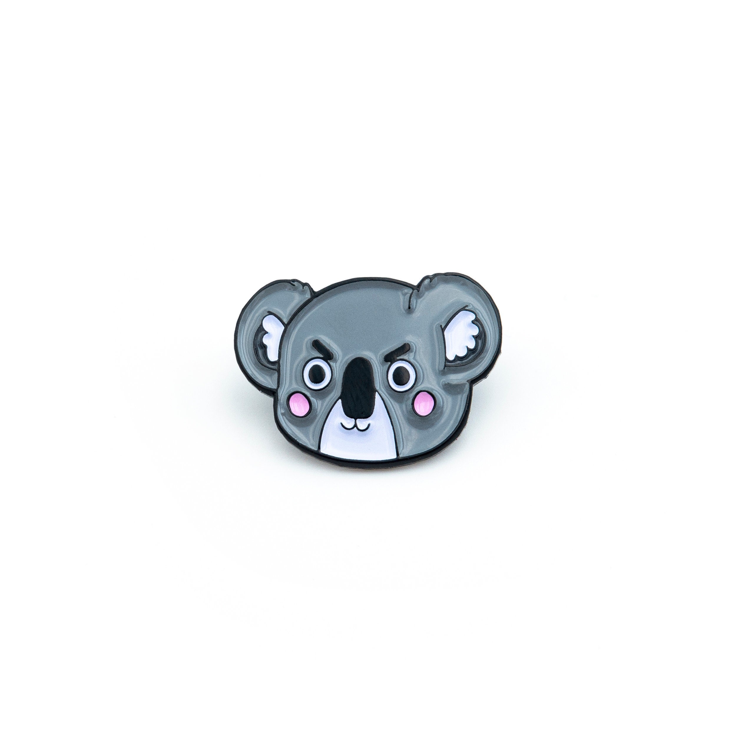 Grumpy Koala Enamel Pin Cute Animal Lapel Pin - Etsy