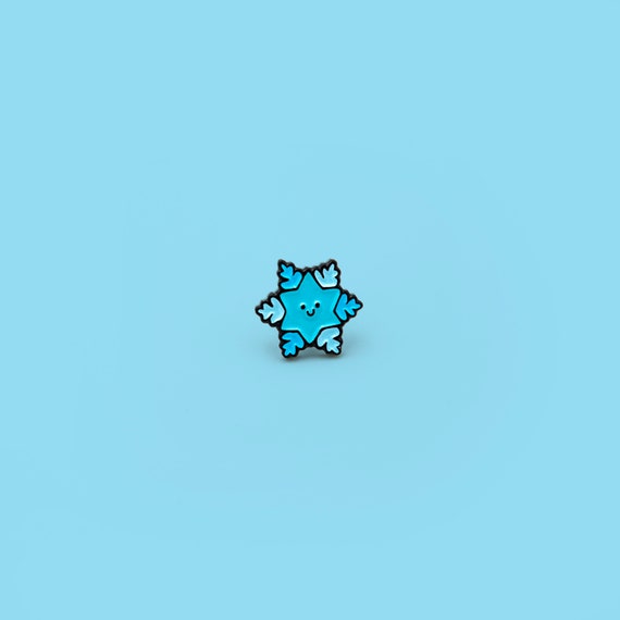 Small Winter Snowflake Pin Tiny 4 Season Enamel Pins Sun | Etsy