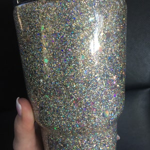 Chunky Princess Glittered Yeti no Decal | Etsy