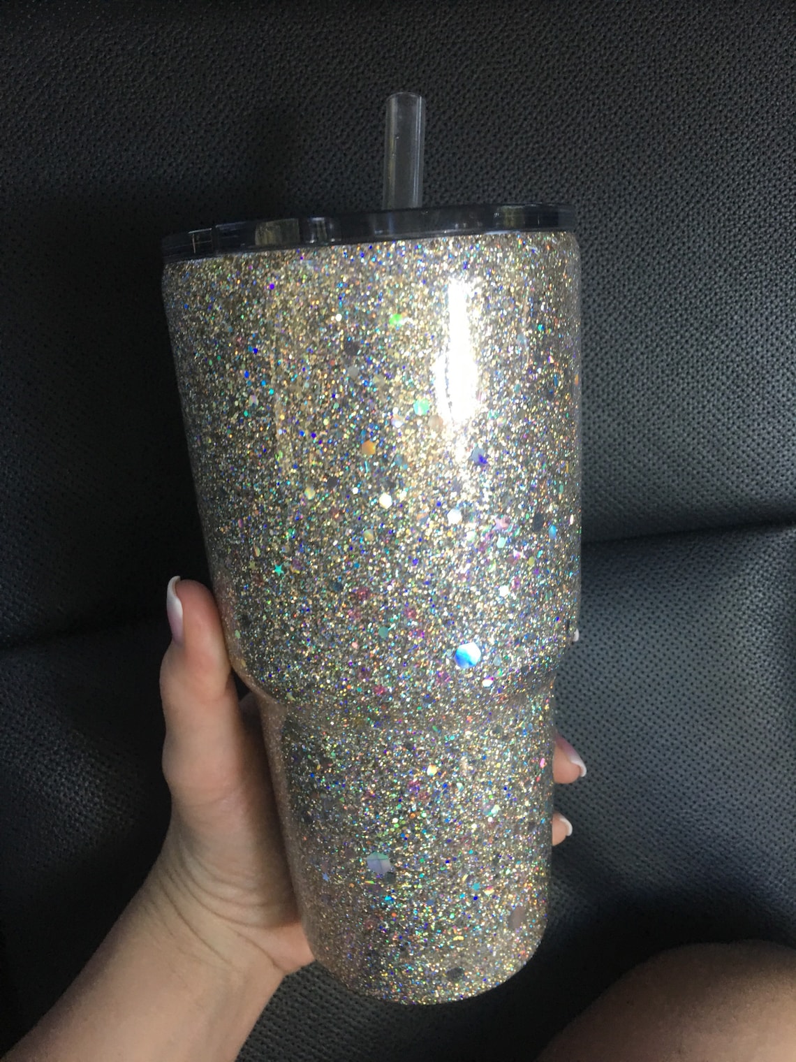 Chunky Princess Glittered Yeti no Decal | Etsy