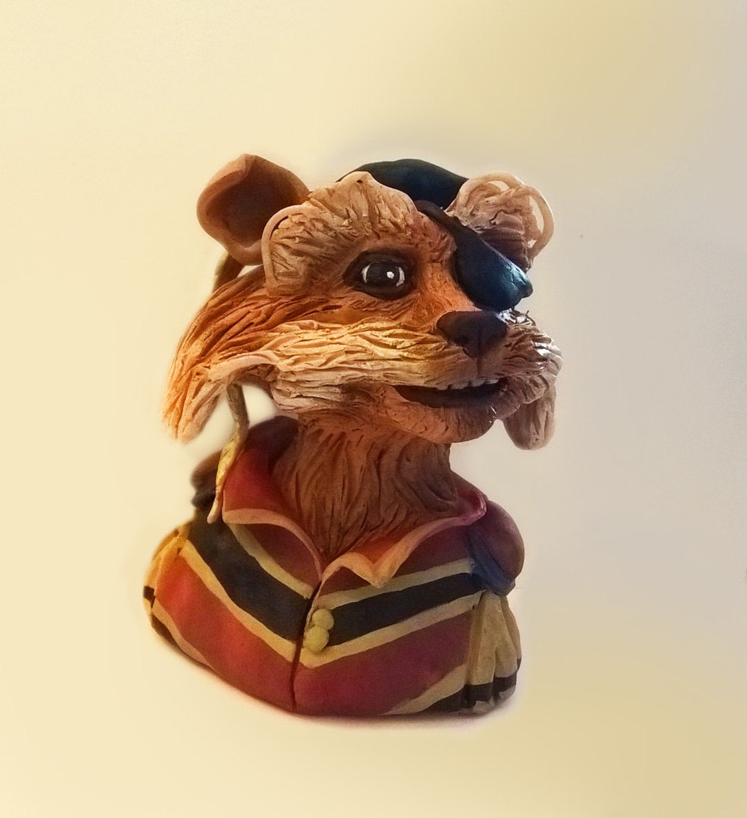 Labyrinth (sir Didymus) Handmade Polymer Clay Action Figure. Unique ...
