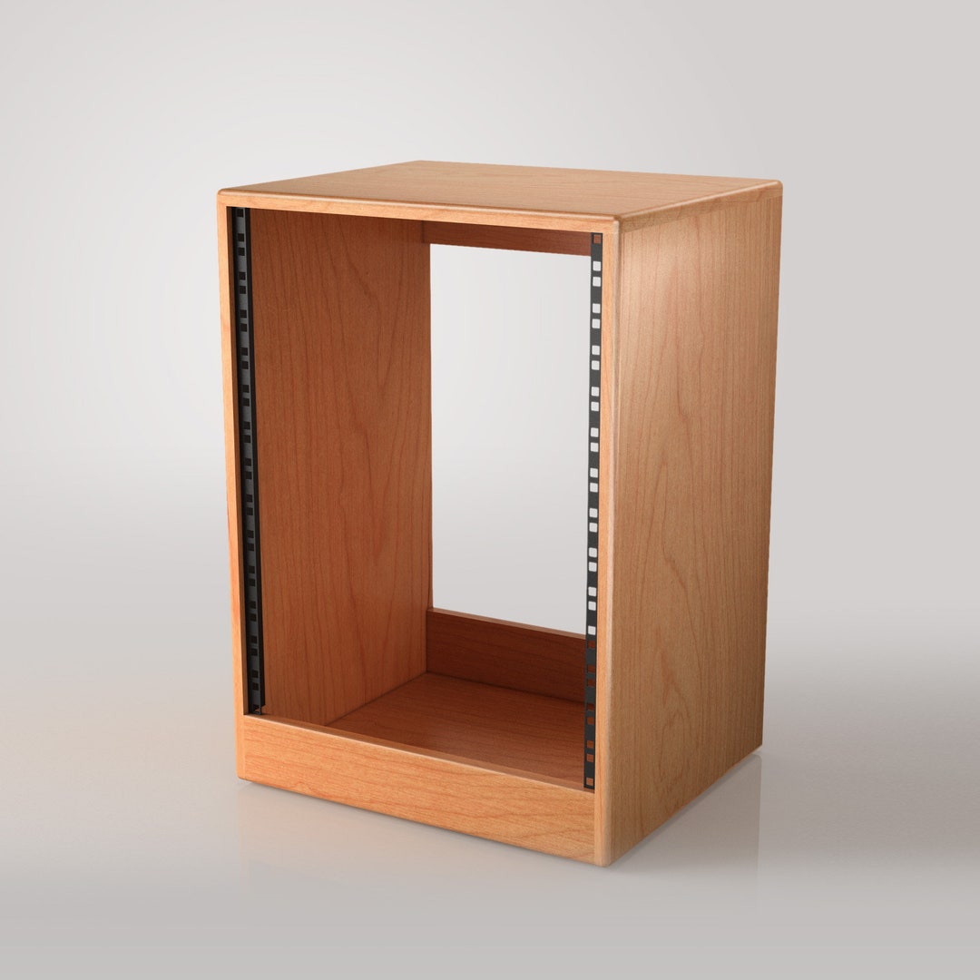 Straight-faced Rack - 12U/14U/16U - Wood Veneer - Etsy
