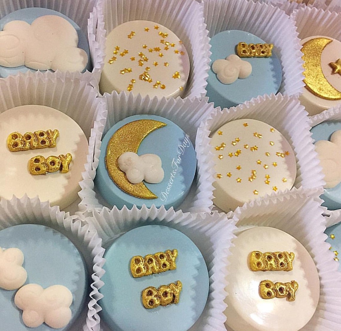 1dz. Baby Themed Covered Oreos. Twinkle Twinkle Little Star Theme. Baby ...