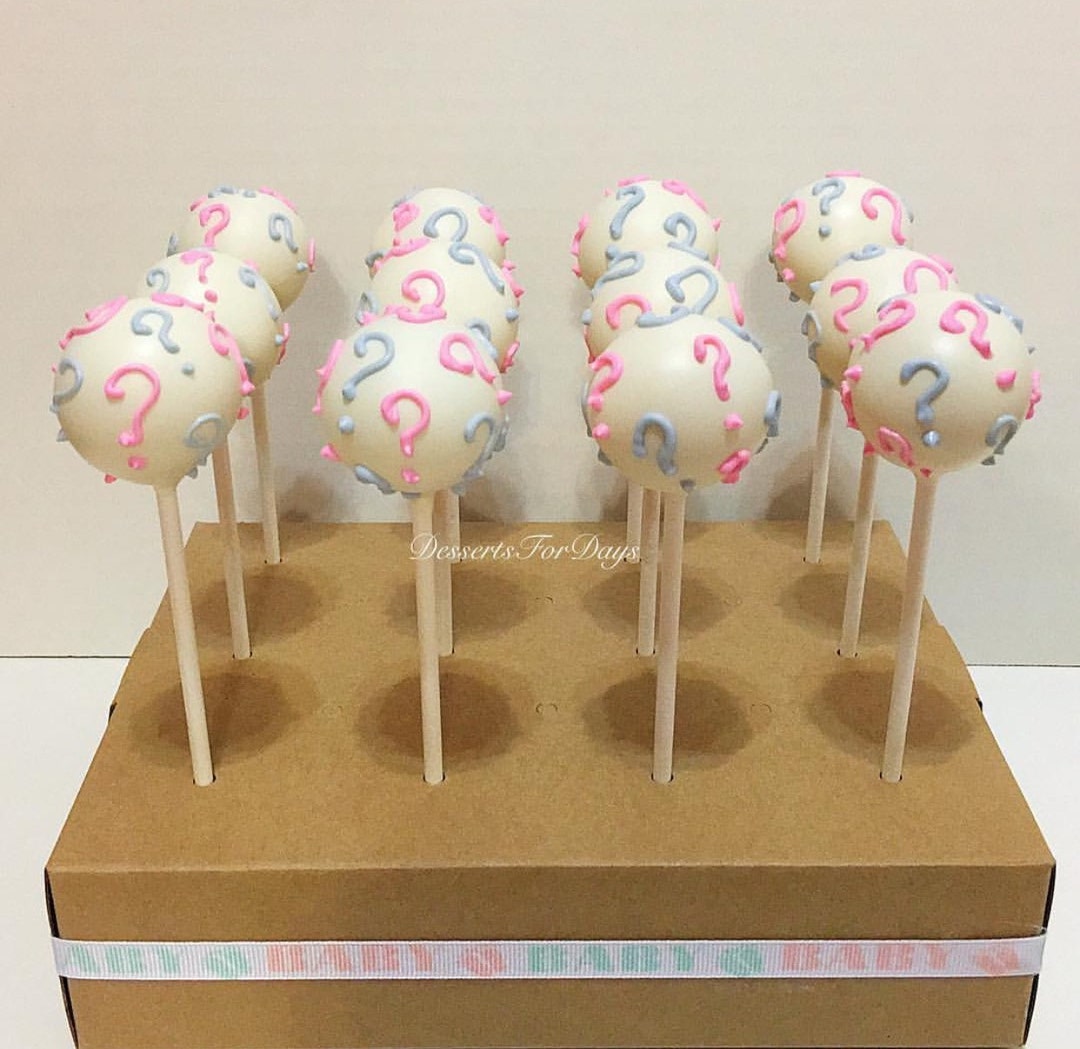 1dz. Gender Reveal Cake Pops. High Quality Ingredients. Party Favors ...