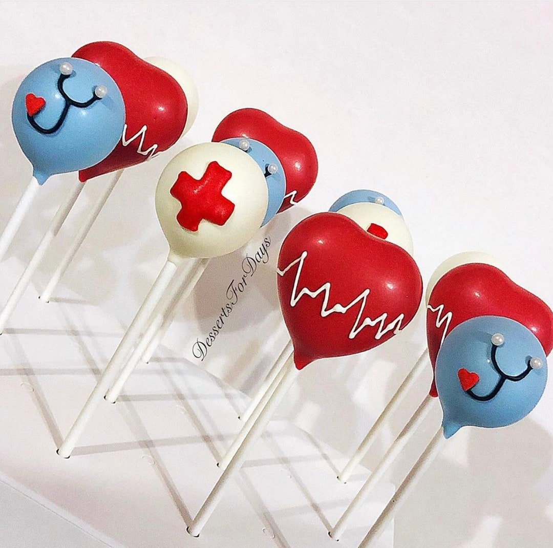 1DZ. Medical Themed Cake Pops. Nurse Cakepops. Doctor Cake Pops ...