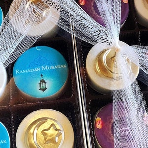 Half Dozen (6) Eid Covered Oreo Gift Box. Ramadan Oreo Boxes. Eid Gift ...