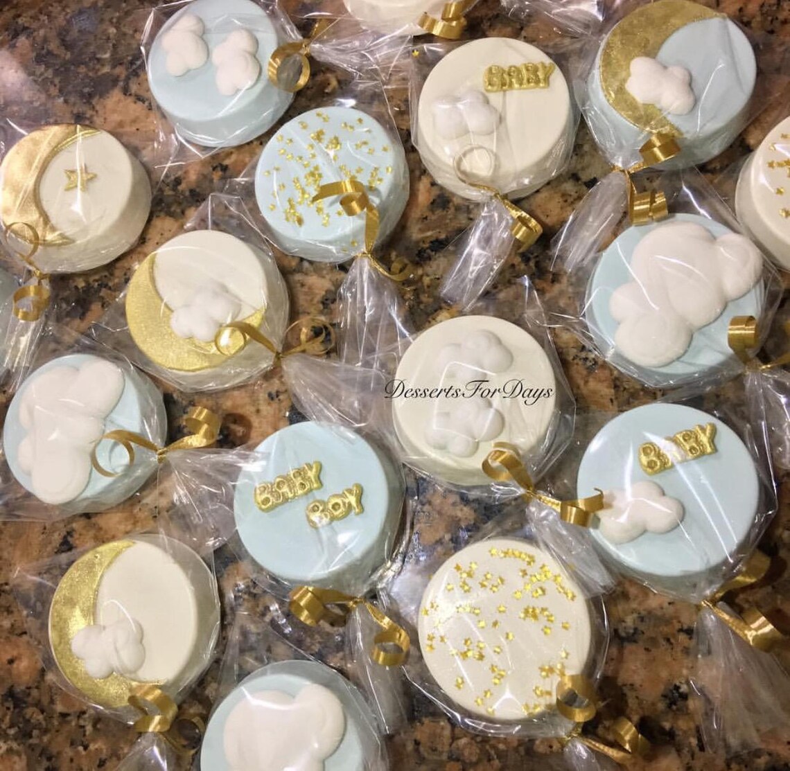 1dz. Baby Themed Covered Oreos. Twinkle Twinkle Little Star Theme. Baby ...