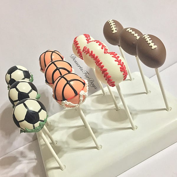 Basketball Cake Pop - Etsy