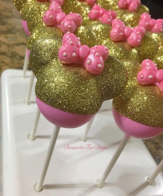 Mickey Mouse Cake Push Pops