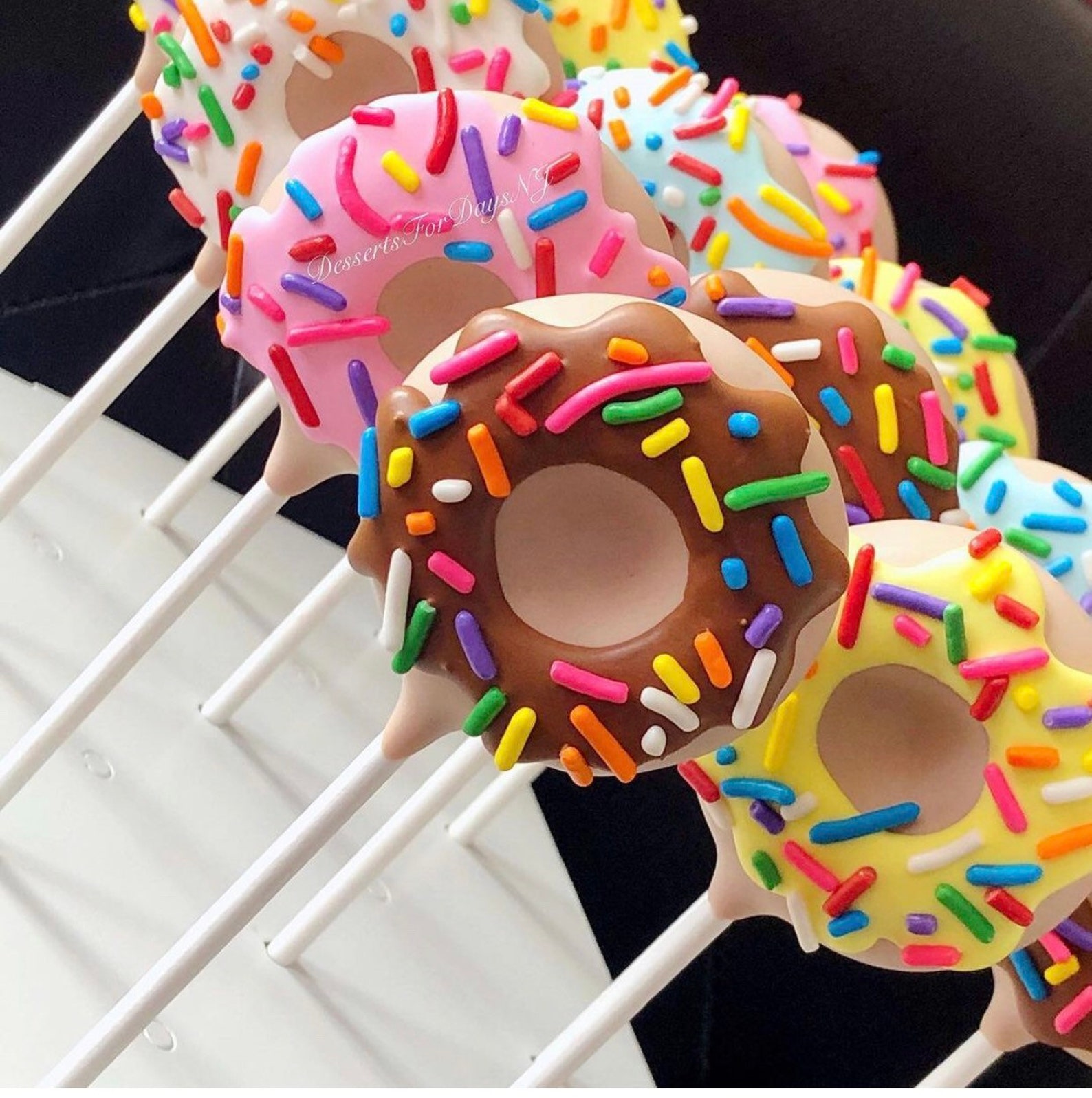 Donut Cake pops. Donuts. Donut Theme. Cake Pops. Donut Theme | Etsy