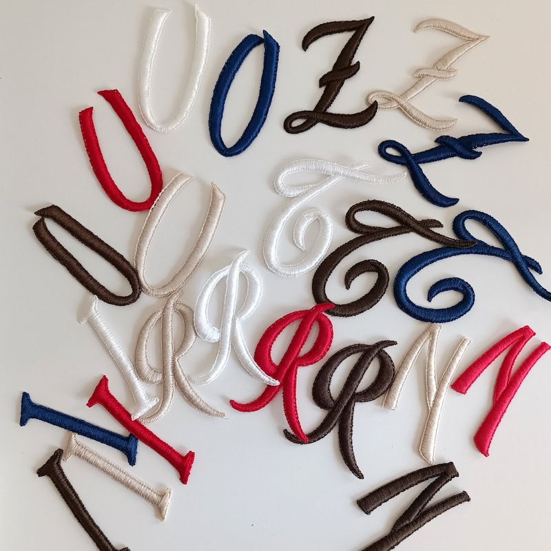 Sew on Letters - Etsy