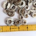 70s Marbled Buttons White Beige Gray, Coat Jacket Dress Shirt Buttons ...