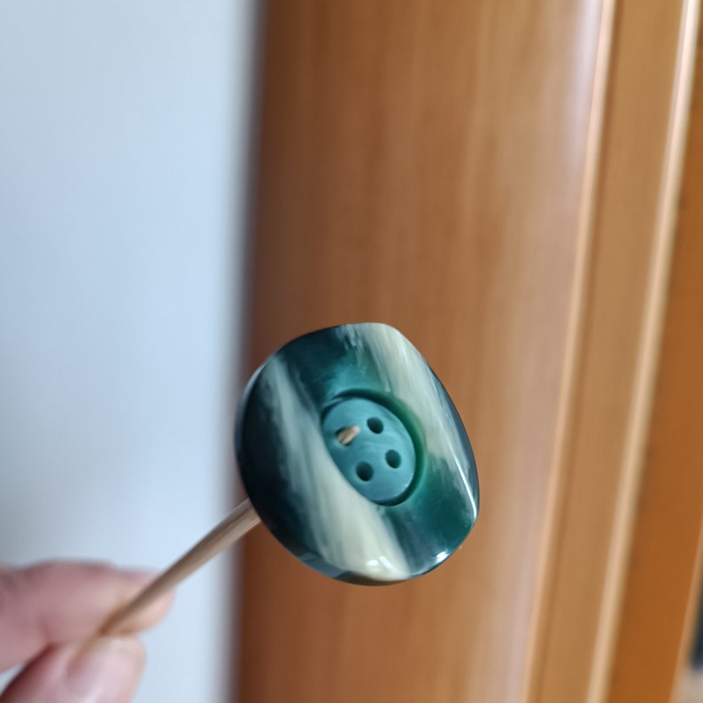 70s 80s Green Shaded Buttons Dress Buttons Made in Italy - Etsy