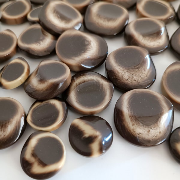 Brown Coat Buttons - Etsy