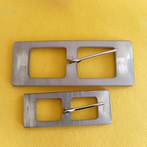 Pearly Plastic Belt Buckles, Coat Dress Buckles, Made in Italy High ...