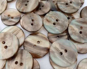 Light Green Buttons Pearly Shades, Jacket Dress Buttons, Made in Italy ...