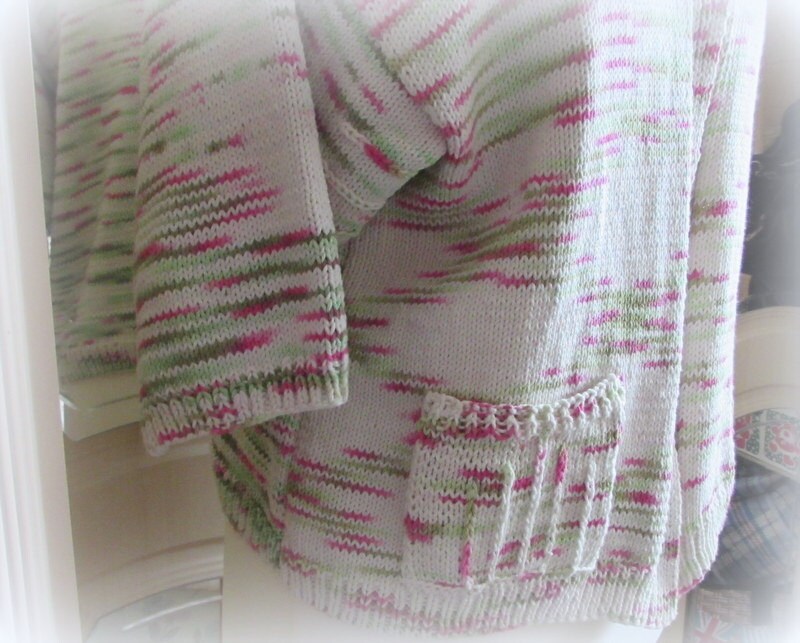 Cotton Cardigan/jacket- Hydrangea - Etsy