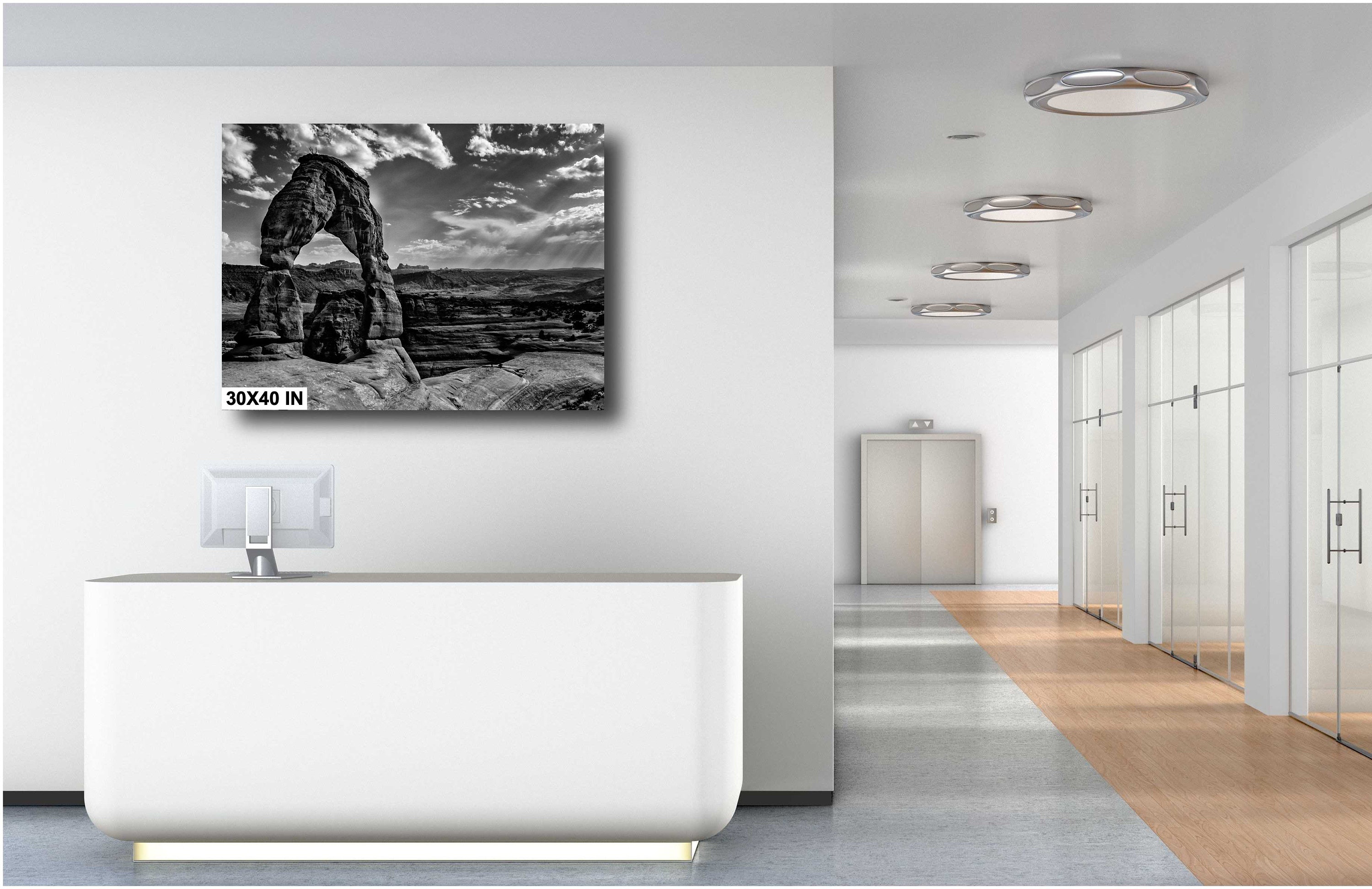 Time Stands Still.....b&w Photo Arches Photo National Park Delicate ...