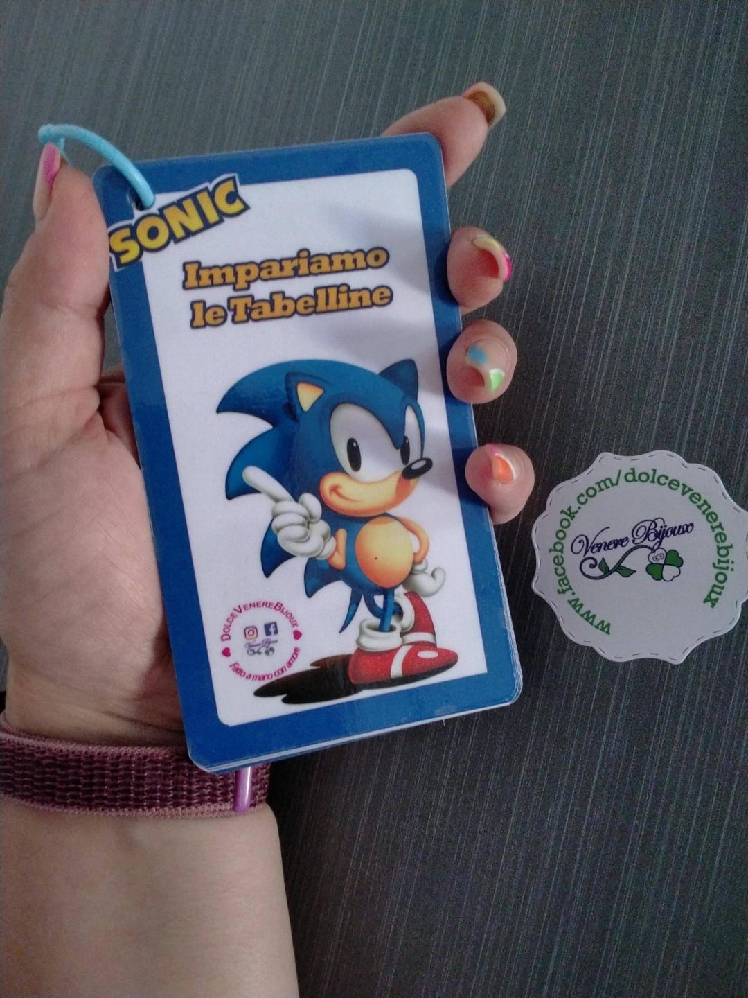 Sonic Multiplication Tables, Personalized Multiplication Tables, School ...