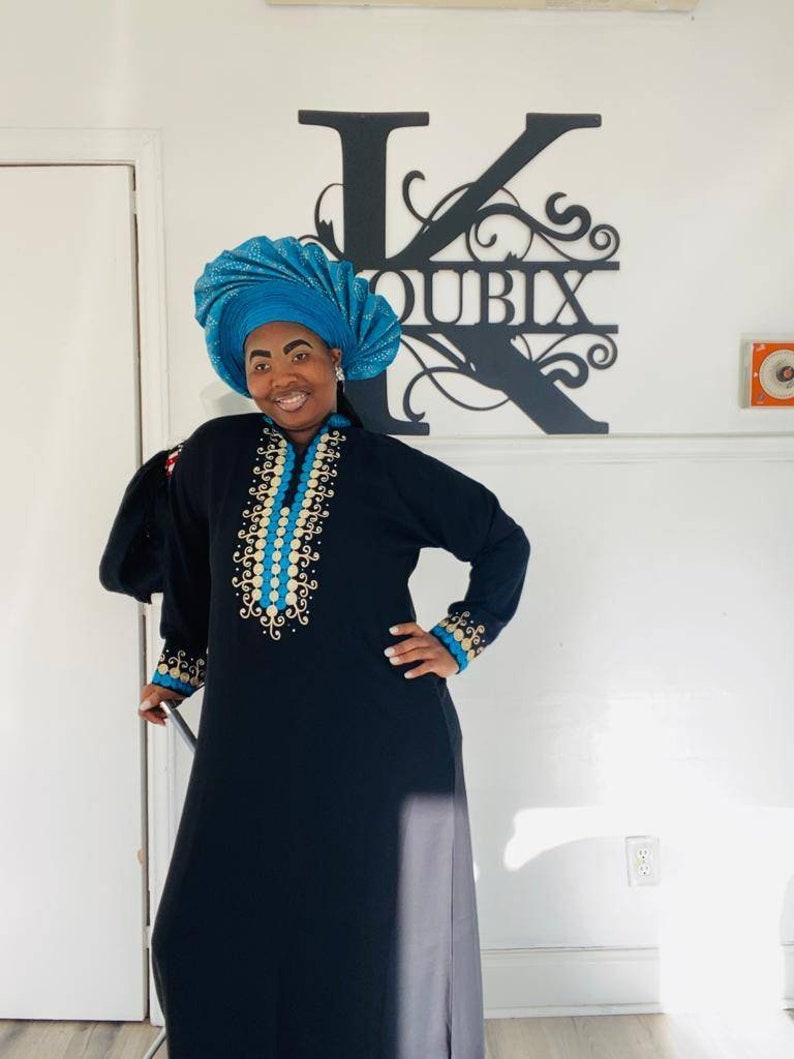 African Abaya Kaftan Dress - Etsy