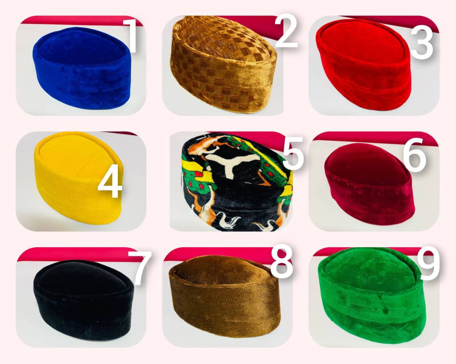 African Kufi Hat Groom and Groom's Men Nigerian Igbo Aboki - Etsy