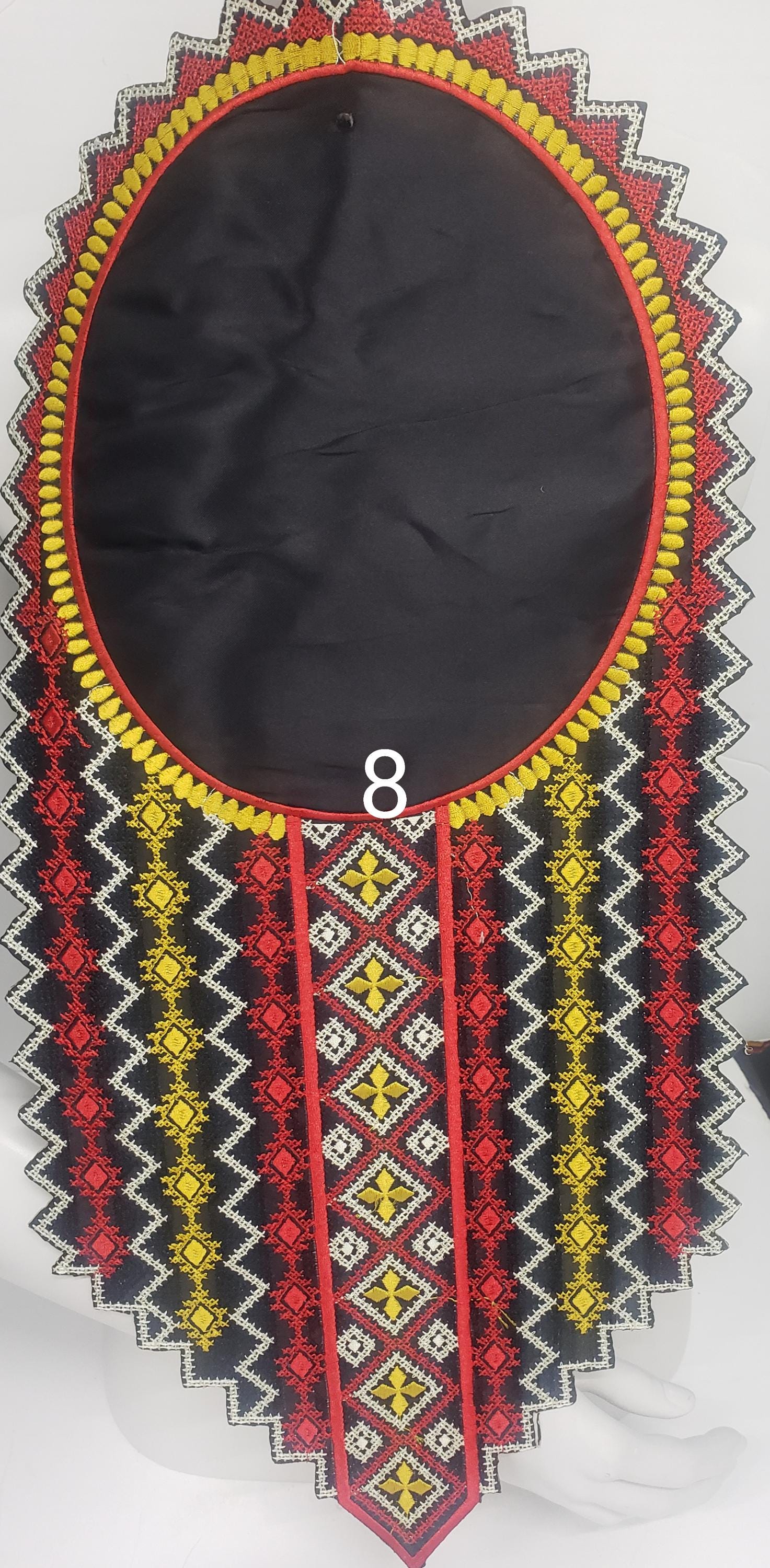 African Neck Embroidery - Etsy
