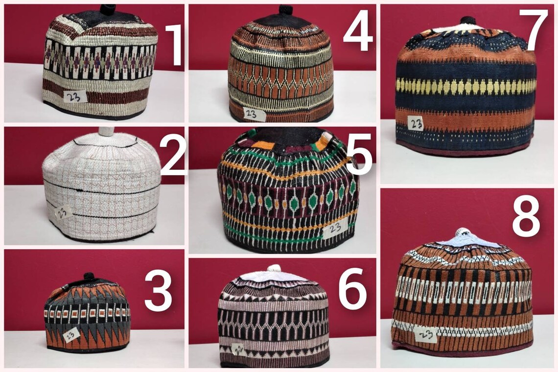 African Kufi Hat Groom and Groom's Men Hausa Aboki Cap - Etsy