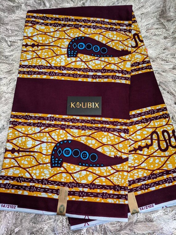 African Wax Print Ankara Fabric | Etsy
