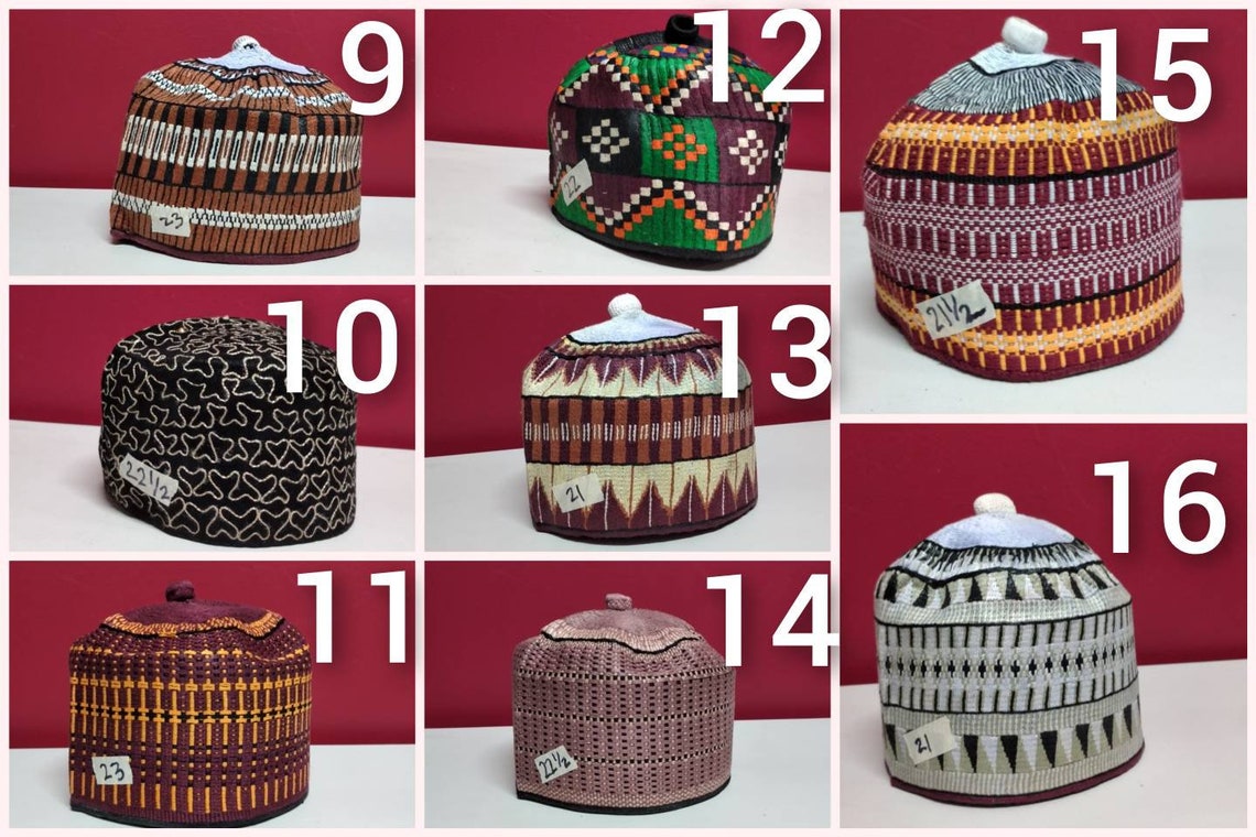 African Kufi Hat Groom and Groom's Men Hausa Aboki Cap - Etsy