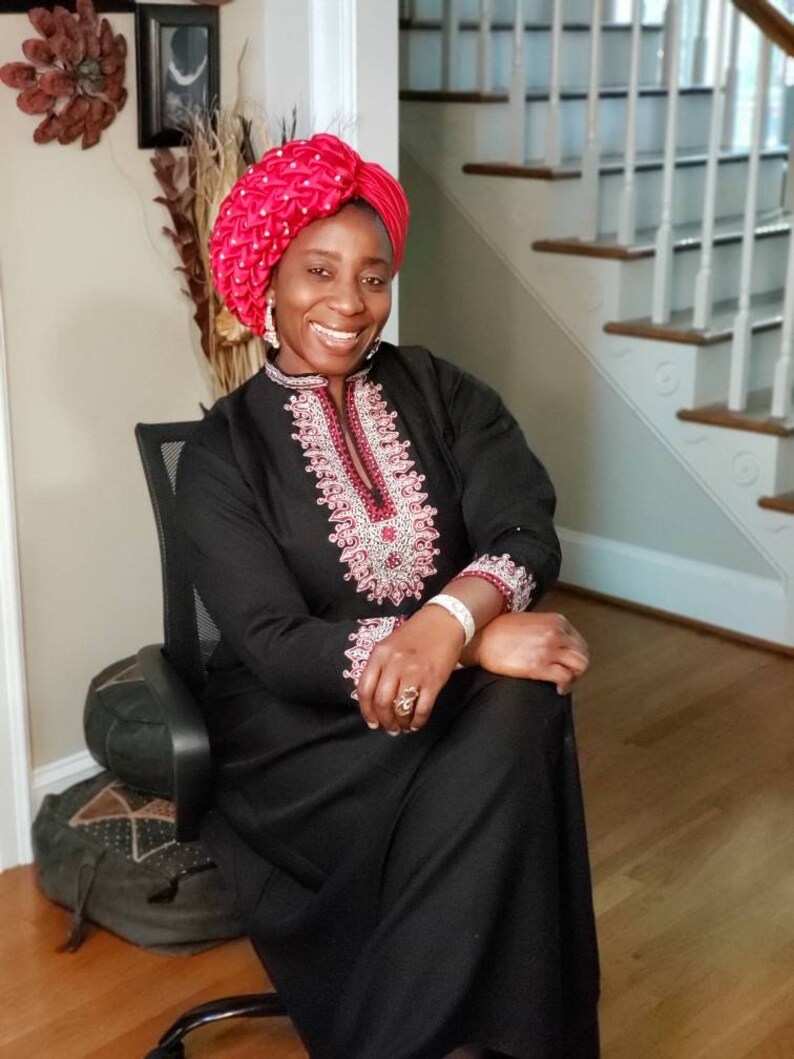 African Abaya Kaftan Dress - Etsy