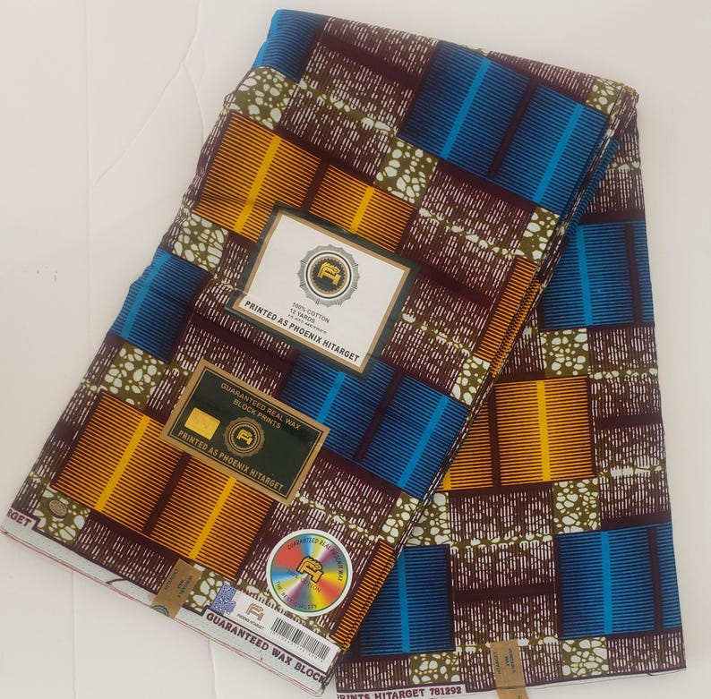 African Wax Print Fabric - Etsy
