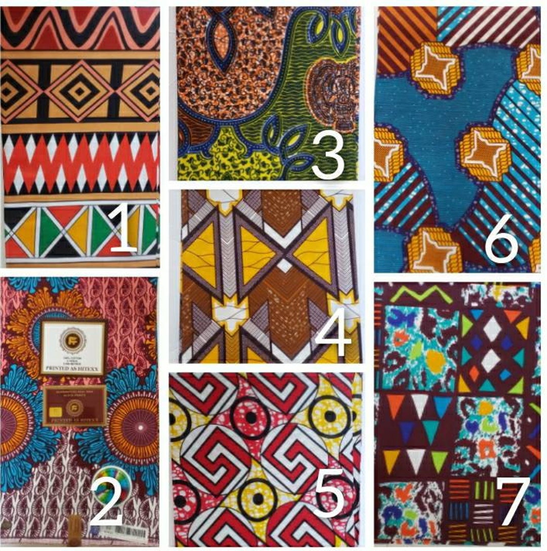 African Wax Print Ankara Fabric - Etsy