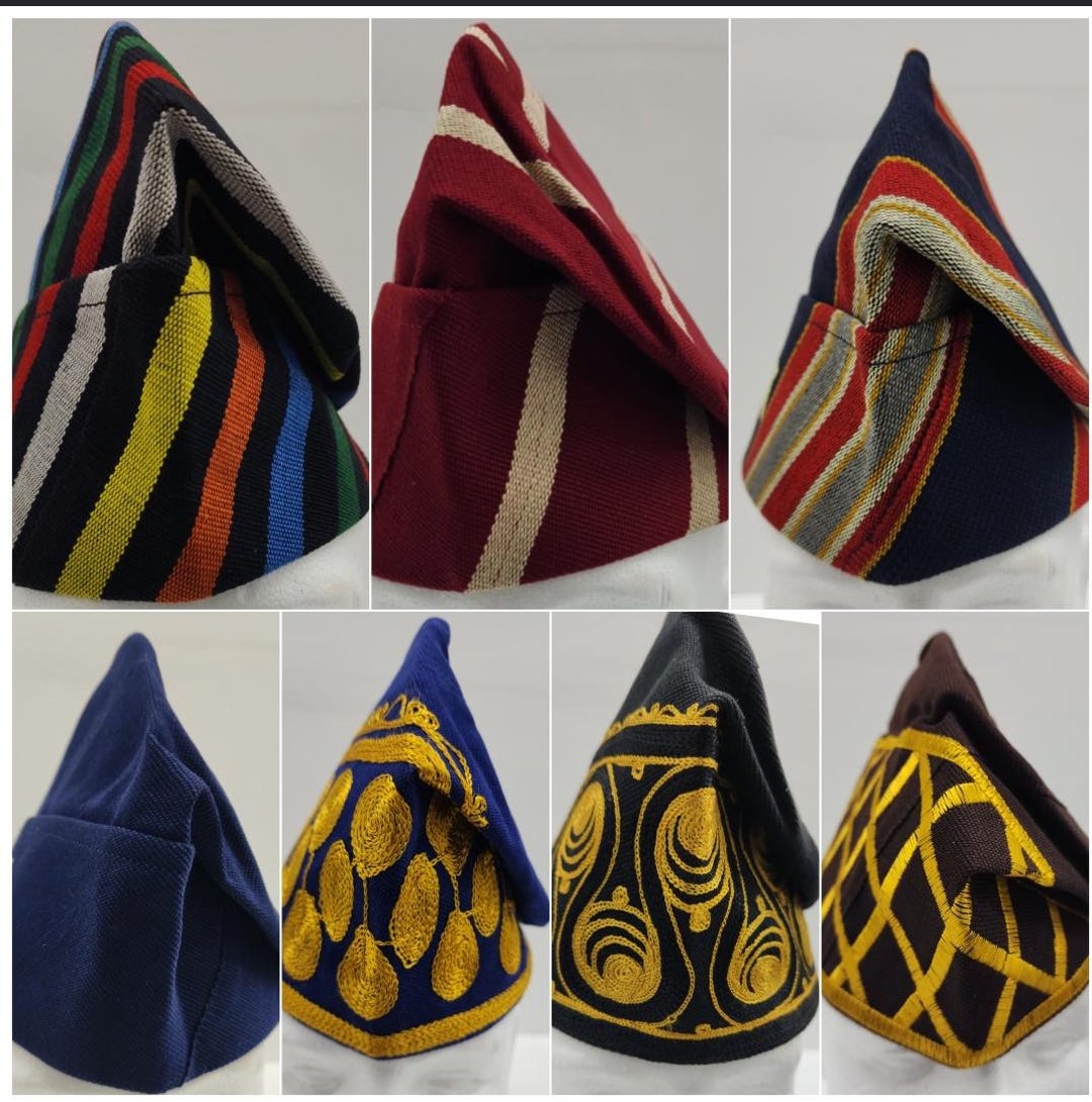 Yoruba Fila African Kufi Hat Groom and Groom's Men Nigerian Cap - Etsy