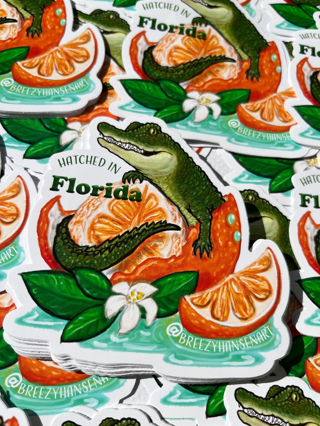 Gator Sticker - Etsy