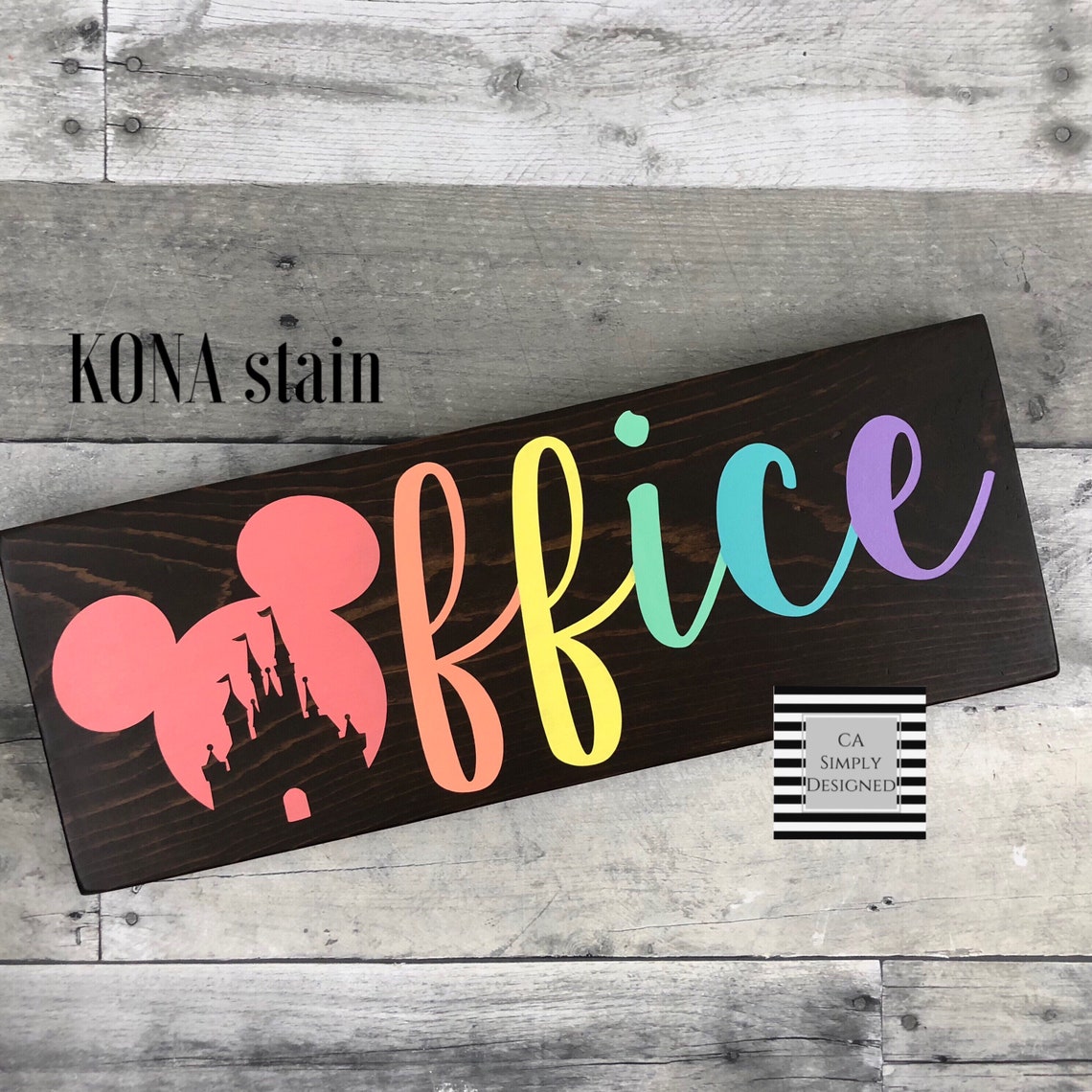 THE ORIGINAL Disney inspired office decor Disney office sign | Etsy