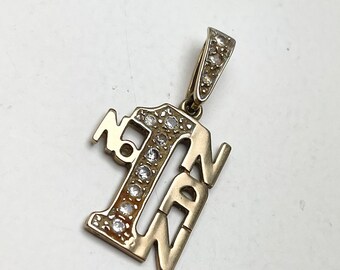 Gold Nan Pendant - Etsy