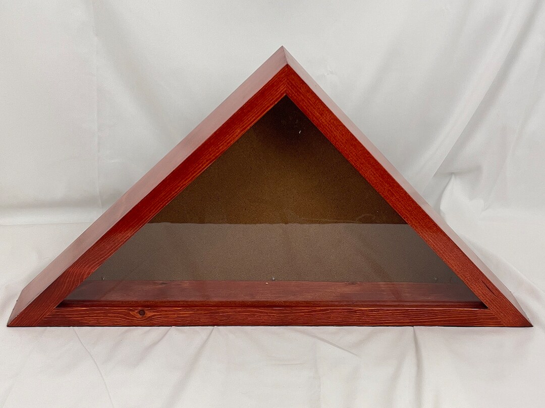Memorial Flag Display Case for 5x9' Burial Flag. Made From - Etsy