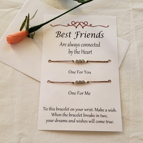 Long Distance Friends Anklet - Etsy