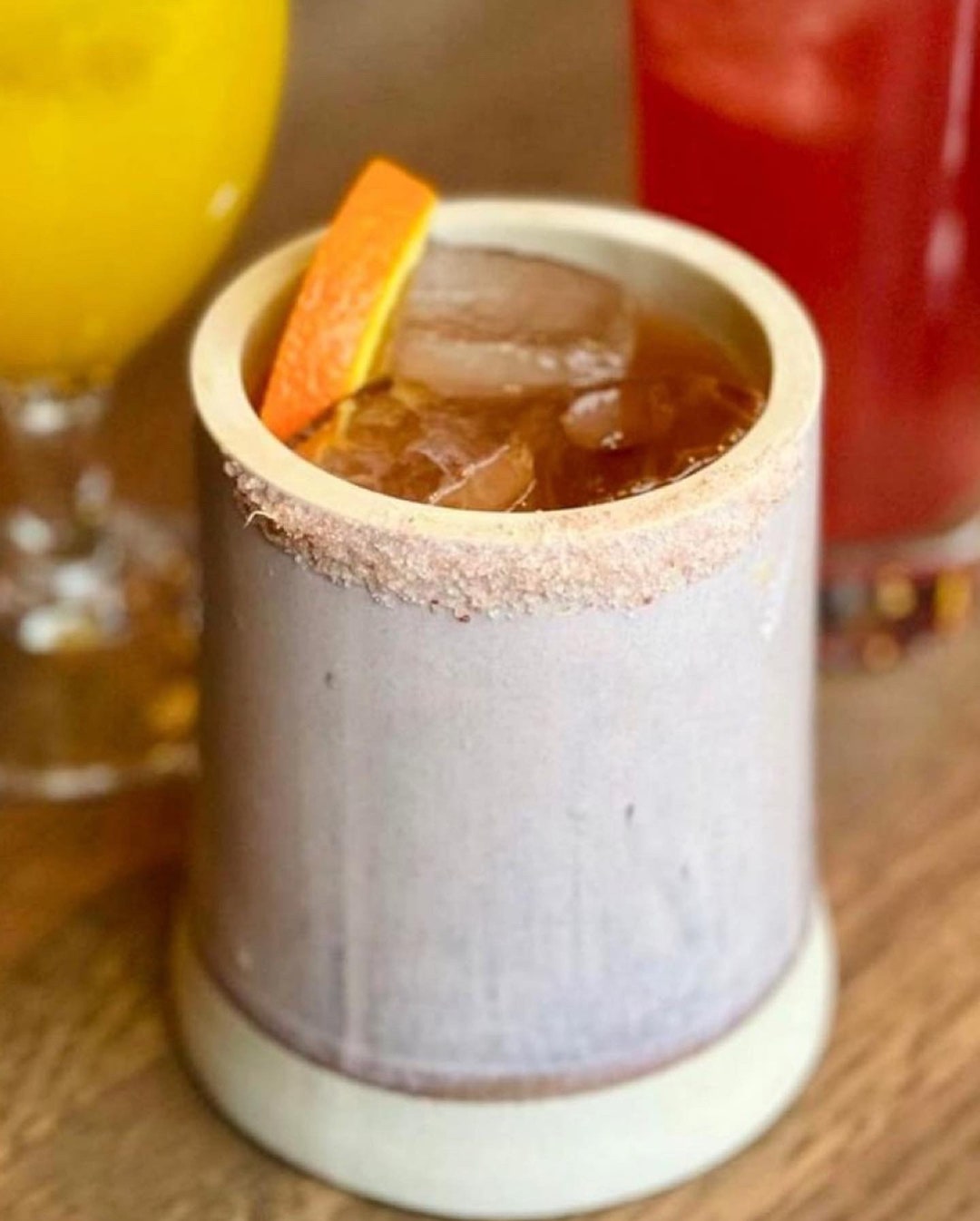 Komos Tequila Cocktail Glass Made From Empty Bottle - Etsy