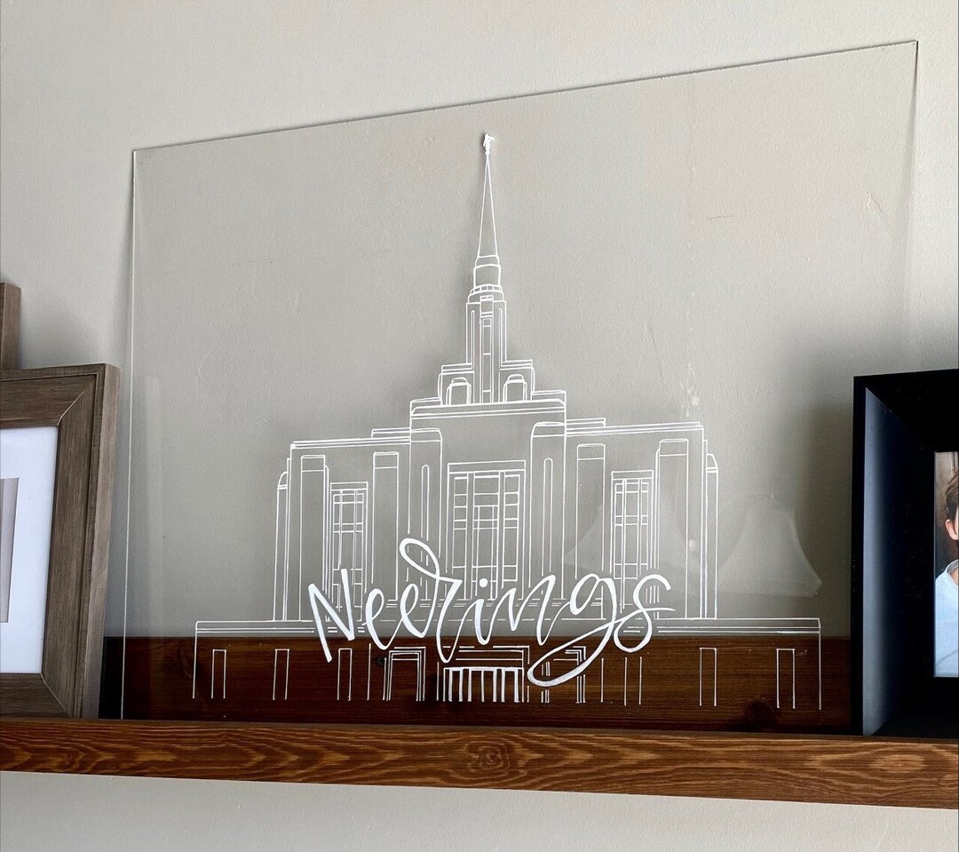 Acrylic Temples - Etsy