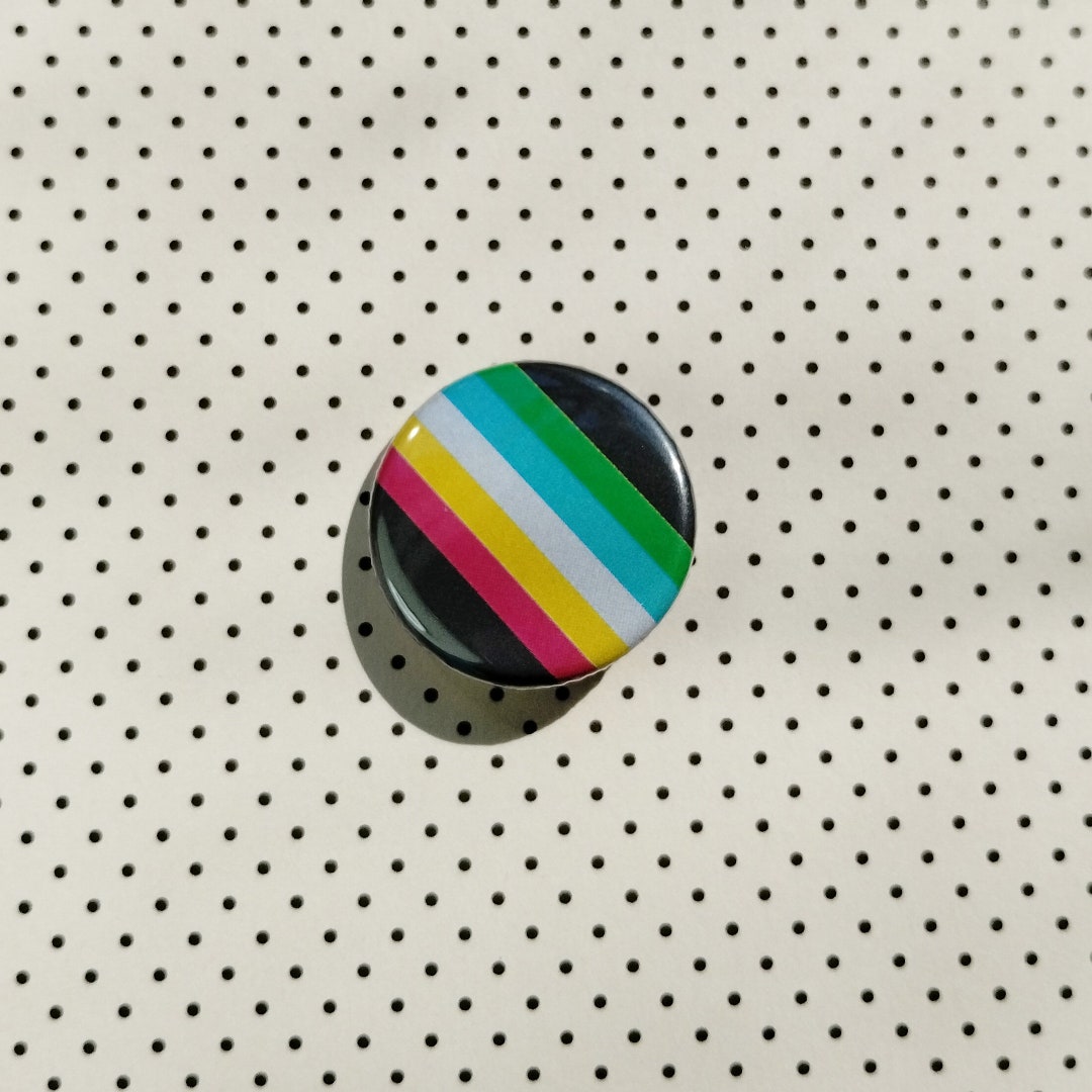 Disability Pride Flag Pinback Button - Etsy