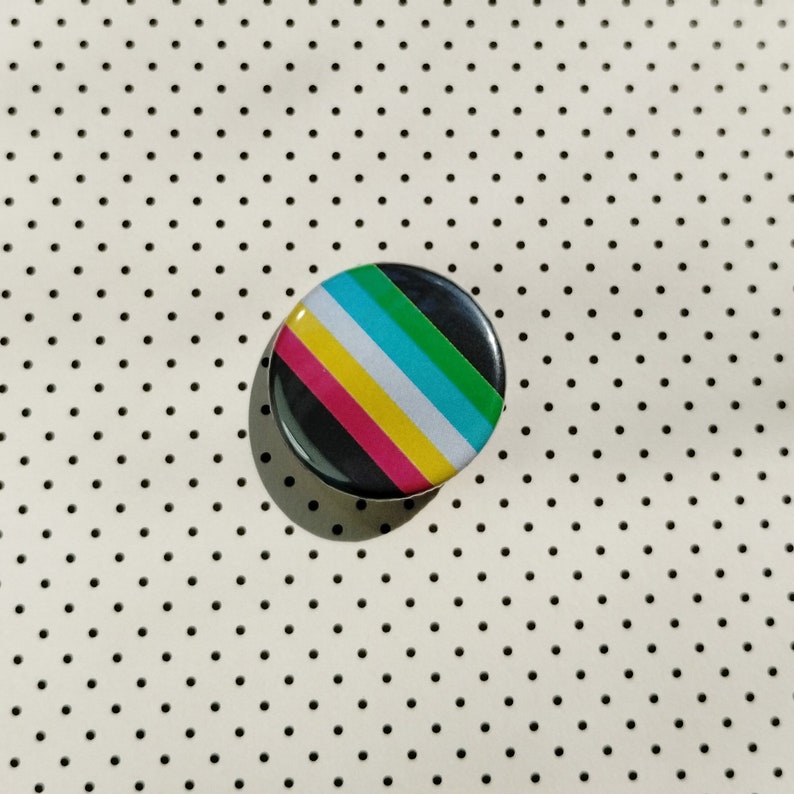 Disability Pride Flag Pinback Button - Etsy