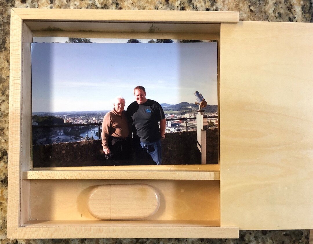 Personalized Photo Presentation Box With 32GB USB Thumb Drive - Etsy