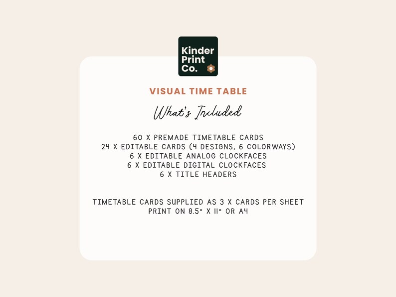 Visual Timetable Schedule Boho Rainbow Neutral Classroom - Etsy