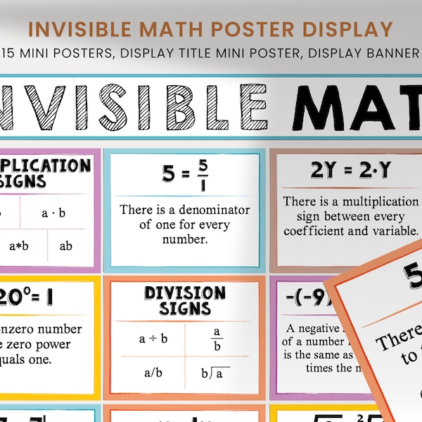 Shop Math Classroom Decor - Etsy