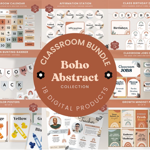 Classroom Decor Bundle - Etsy