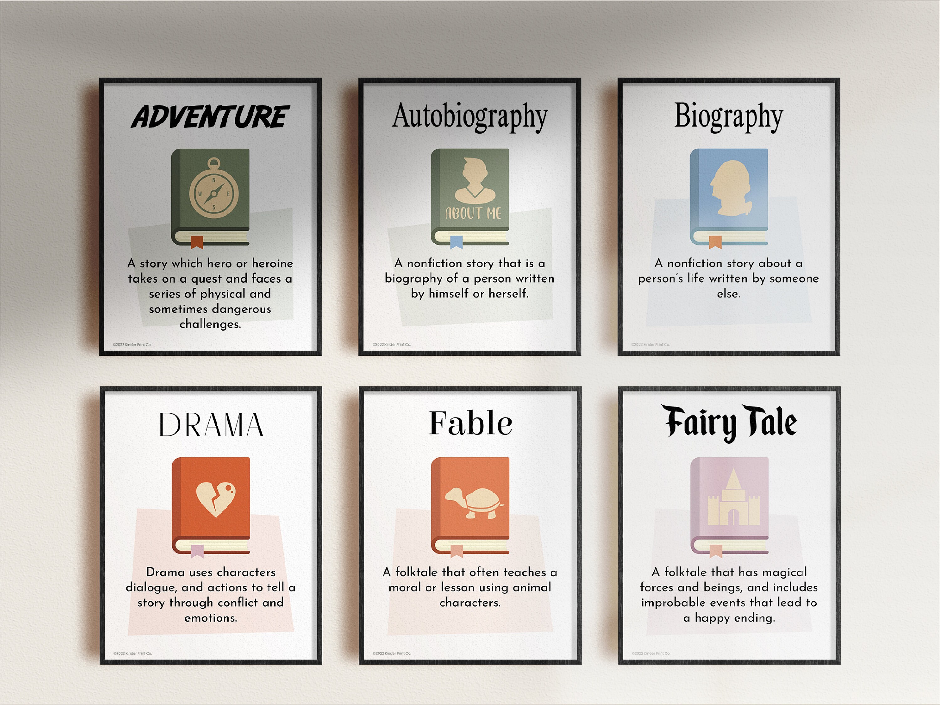 Genre Posters Middle School